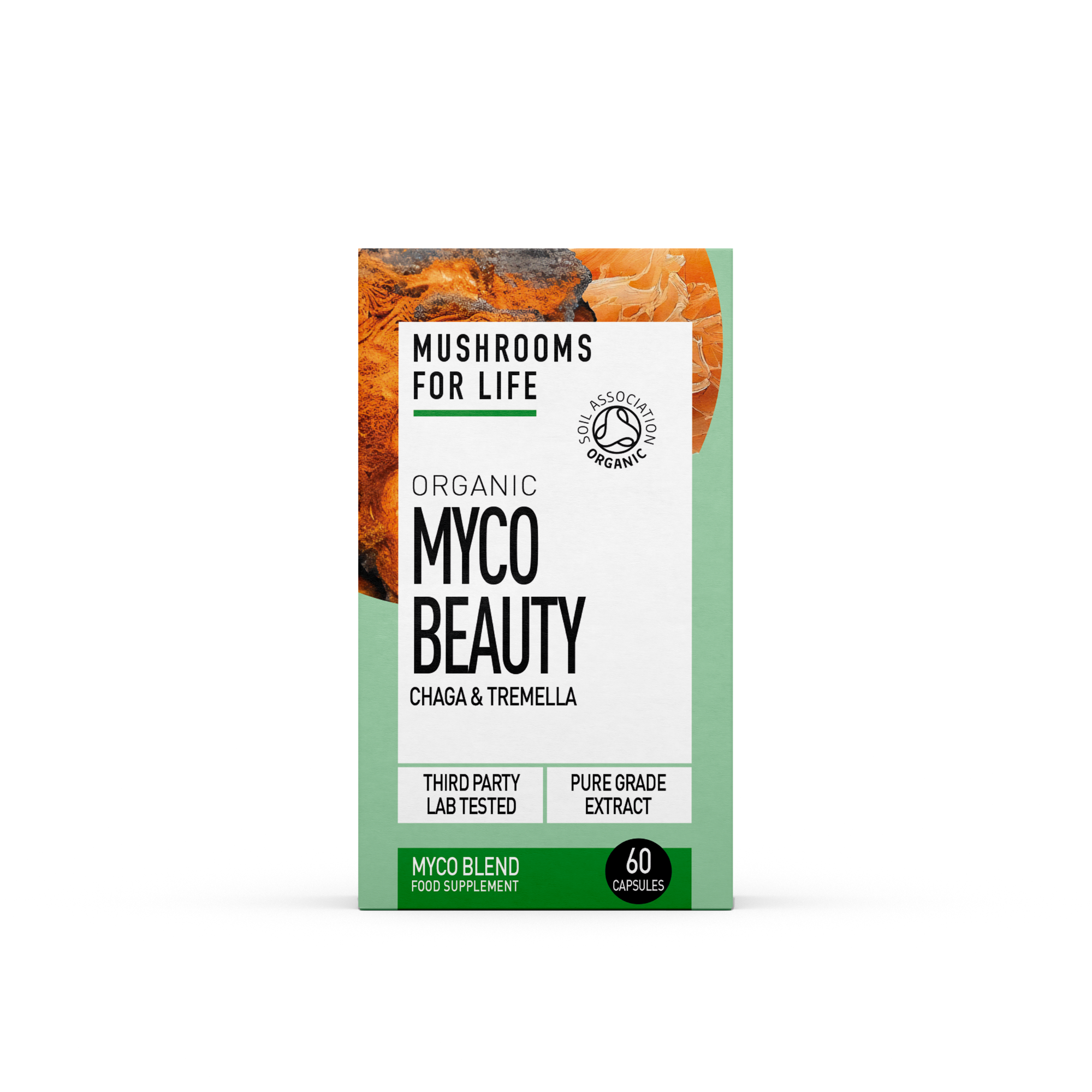 Organic Myco Beauty Capsules - Mushrooms For Life