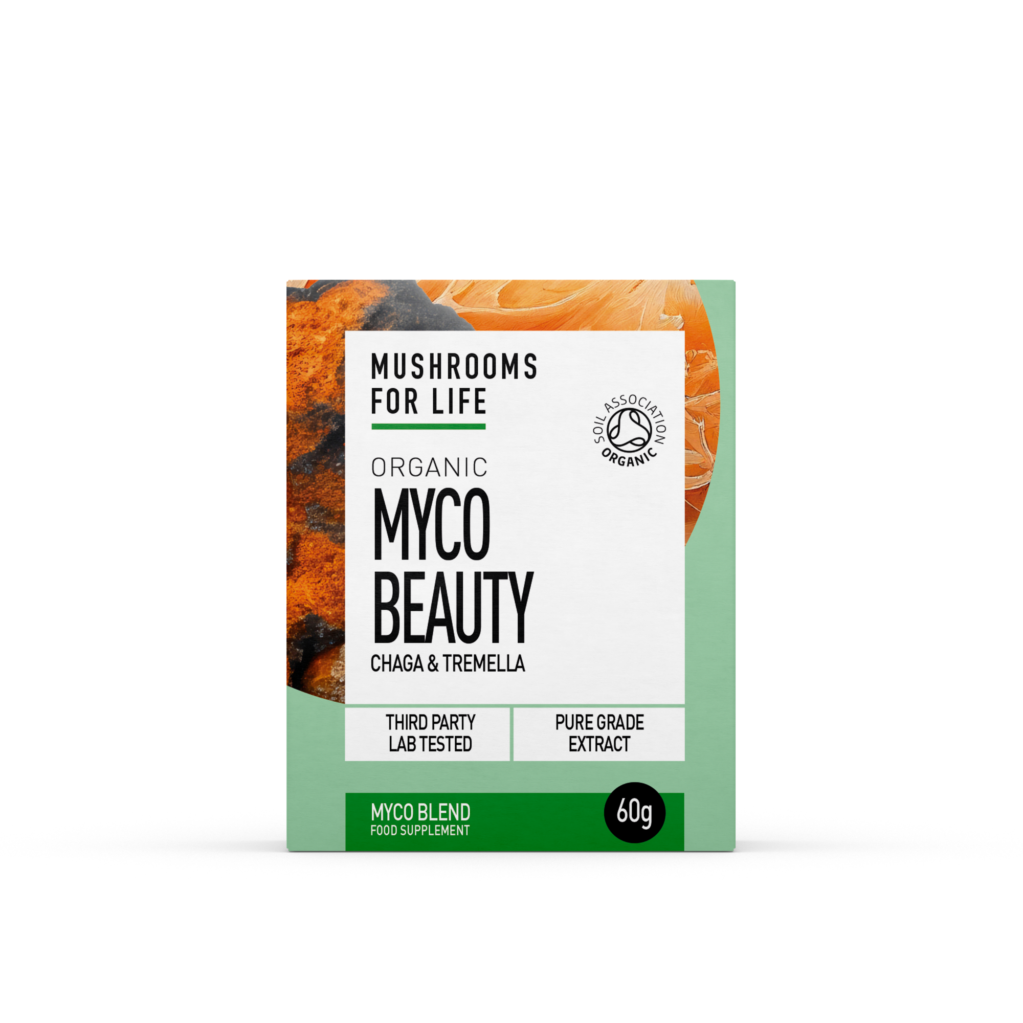 Organic Myco Beauty Extract Powder 60g - Mushrooms For Life